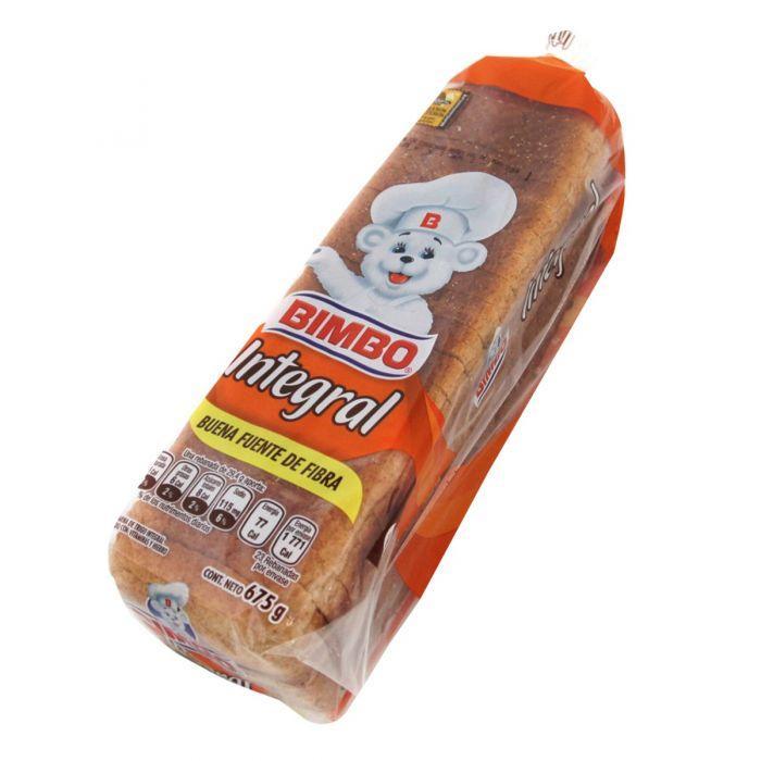 Pan BIMBO integral grande | Servifrutas