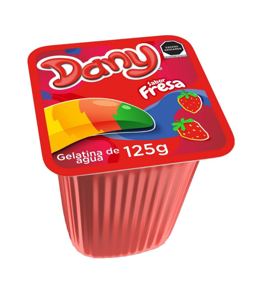 Gelatina Dany Fresa 125gr | Servifrutas